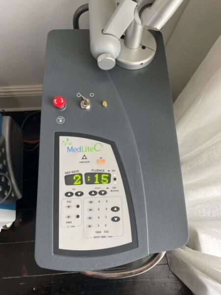 Cynosure MedLite C6 tattoo removal - for Sale - VISI MEDICAL LASERS