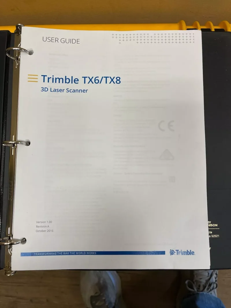New Trimble TX6 - VISI MEDICAL LASERS